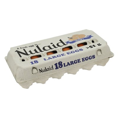 Nulaid Large Eggs 18 Pack | PnP