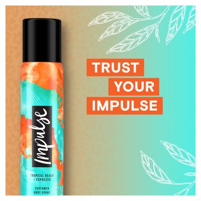 Impulse Tropical Beach Deodorant 90ml | PnP