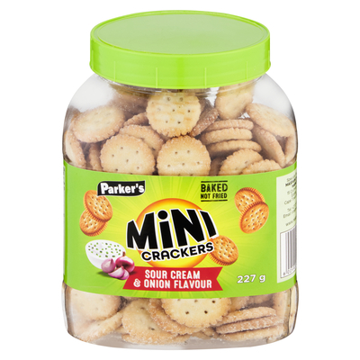 Parker's Sour Cream Mini Crackers 227g | PnP