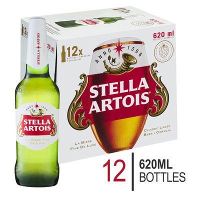 Stella Artois Premium Lager Beer 24 x 330ml | PnP