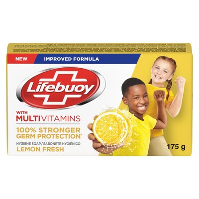 Lifebuoy Lemon Fresh Hygiene Bar Soap 175g | PnP