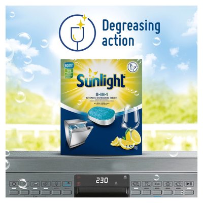Sunlight 5-In-1 Automatic Dishwashing Tablets 90 Pack | PnP