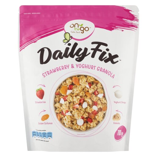 On The Go Daily Fix Strawberry & yoghurt 700g | PnP