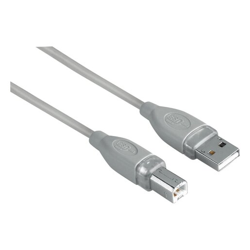 Hama Usb 2.0 Cable Shielded Grey 1.80m | PnP