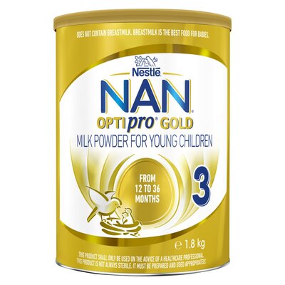 Nestle Nan Optipro Gold Stage 3 Gold Milk Powder 900g | PnP