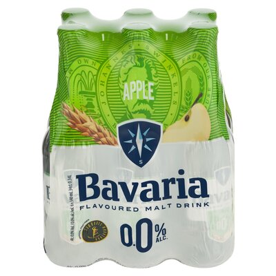 Bavaria Non-Alcoholic Peach Flavoured Malt Drink 6 x 340ml | PnP