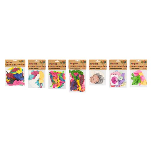 Party Time Large Round Balloons 50 Pack | PnP