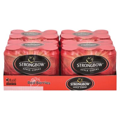 Strongbow Red Berries Cans 24 x 440ml | PnP