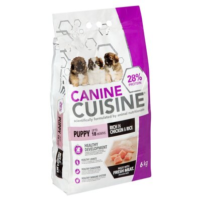 Canine Cuisine Chicken & Rice Puppy Dry Dog Food 6kg | PnP