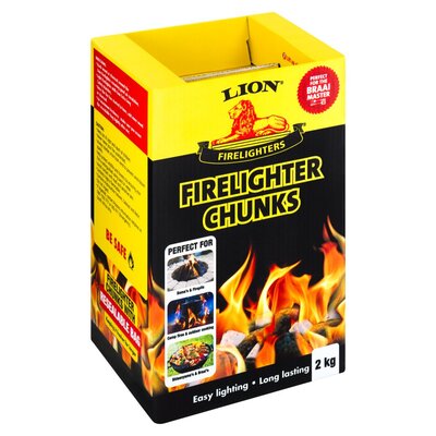Lion Firelighter Chunks 2Kg | PnP
