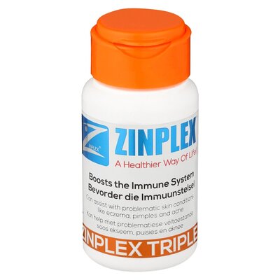 Zinplex Triple Immune System Booster 60 Tablets | PnP