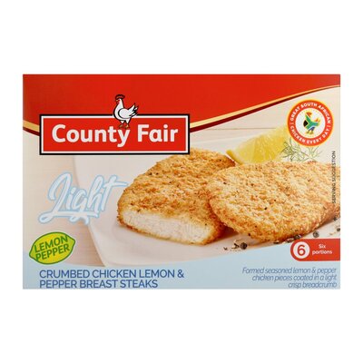 County Fair Lemon Pepper Breast Fillet 400g | PnP