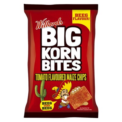 Willards Big Corn Bites Barbeque Chips 50g | PnP