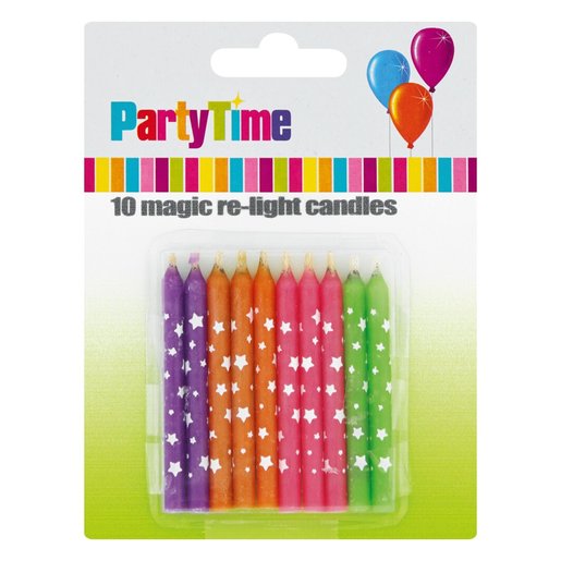 Party Time Magic Relight Candles 10 Pack | Smart Price Specials | PnP Home