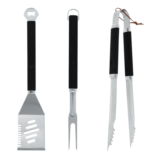 Megamaster 3 Piece Stainless Steel Braai Tool Set | PnP