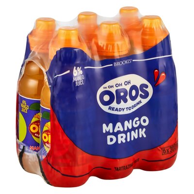 Oros Mango Fruit Drink 300ml x 6 | PnP