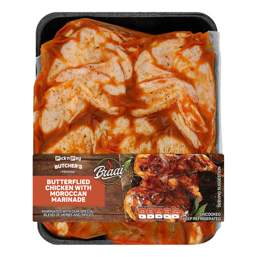 PnP Braai Butterflied Chicken with Peri Peri | PnP