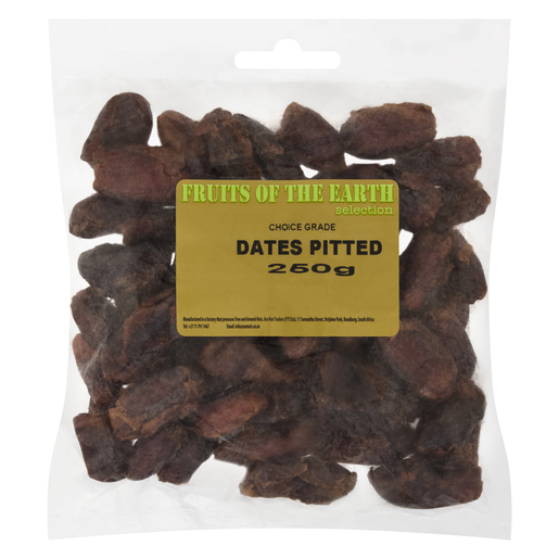 Fruits Of The Earth Dates Pitted 250g | PnP