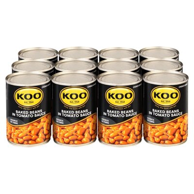 Koo Baked Beans in Tomato Sauce 12 x 410g | PnP