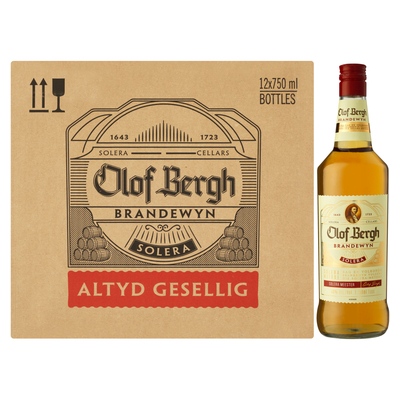 Olof Bergh Brandy 750ml x 12 | Smart Price Specials | PnP Home