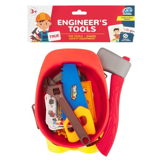 Joyco Toy Helmet With Tools | PnP