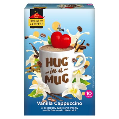 Hug in a Mug Vanilla Cappuccino 10 x 24g | PnP