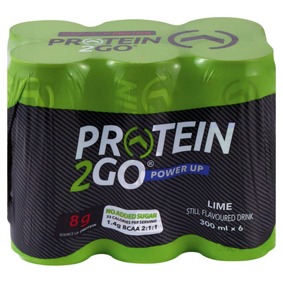PROTEIN 2 GO SPORTS DRINK LIME 300ML x 6 | PnP
