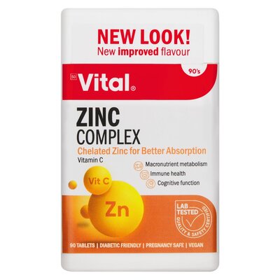 Vital Zinc Complex Tablets 180s | PnP