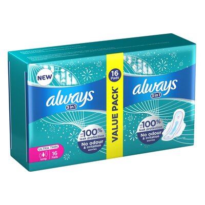 Always Ultra Pads Mesh Long 16 Pack | Smart Price Specials | PnP Home