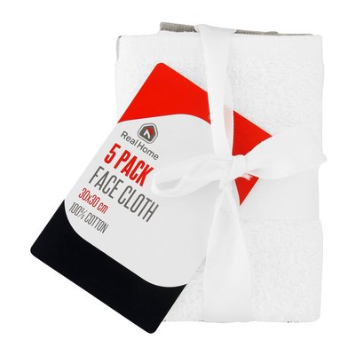 Real Home Face Cloths Naturals | PnP