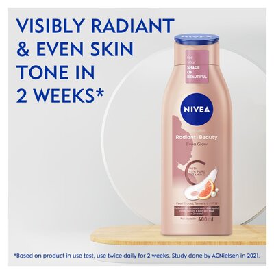 Nivea Radiant & Beauty Even Glow Body Lotion 400ml | Smart Price ...