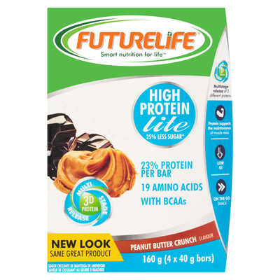 Futurelife High Protein Lite Bar Peanut Butter 4 x 40g | PnP