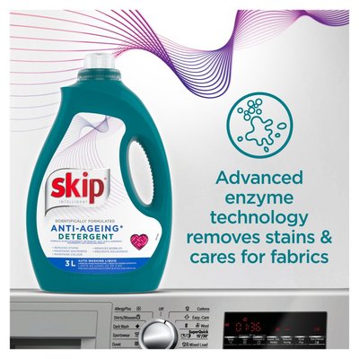 Skip Stain Removal Auto Washing Liquid Detergent 3L | Smart Price ...