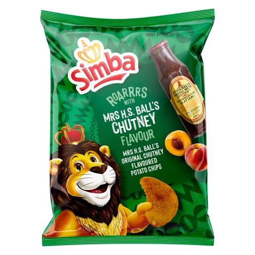 Simba Potato Chips Mrs Balls Chutney 120g | PnP