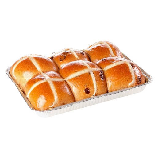 PnP Traditional Hot Cross Buns 6 Pack | PnP
