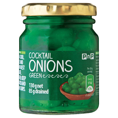 PnP Cocktail Onions Red 130g | PnP