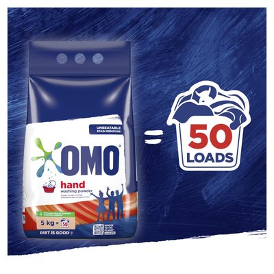 OMO Stain Removal Hand Washing Powder Detergent 5kg | Smart Price ...