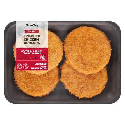 PnP Crumbed Chicken Burgers | PnP
