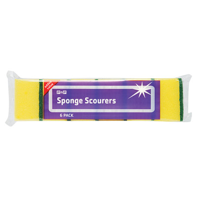 PnP Regular Sponges 6ea | PnP