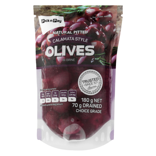 PnP Pitted Calamata Style Olives 180g | Smart Price Specials | PnP Home