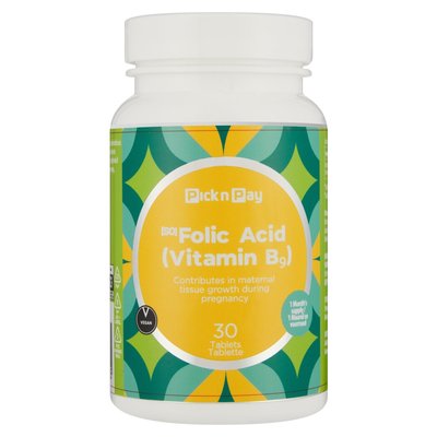 Folic Acid Forte 30 Capsules | PnP