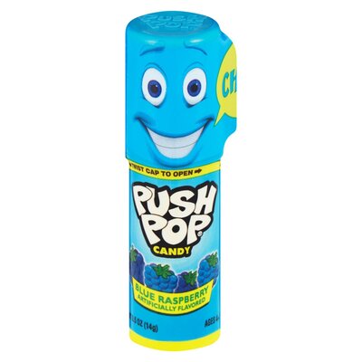 Push Pop Blue Raspberry Candy 14g | PnP