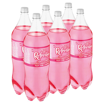 Refreshhh Fizzy Pink Lemonade 6 x 2L | PnP