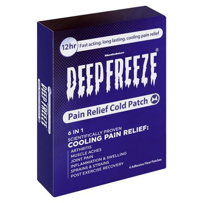 Deep Freeze Cold Patch 4 Pack | PnP