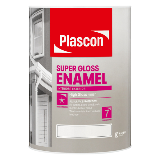 Plascon Golden Brown Interior & Exterior Super Gloss Enamel Paint 5L ...