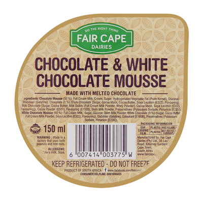 Fair Cape Quarter Mousse 150ml x 6 | PnP