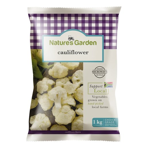 Natures Garden Cauliflower Florets 1kg | Smart Price Specials | PnP Home