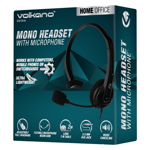Volkano Chat Mono Headset | PnP