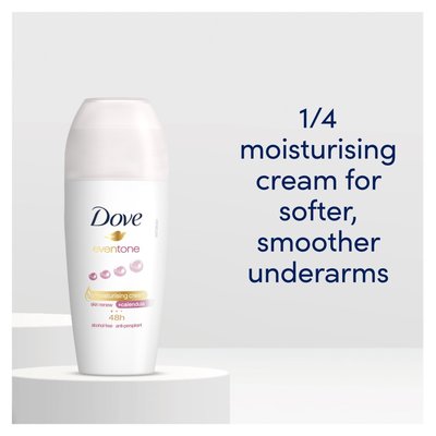 Dove Even Tone Antiperspirant Roll On Deodorant 50ml | Smart Price ...