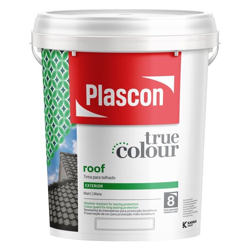 Plascon True Colour Roof Paint Grey 20L | PnP